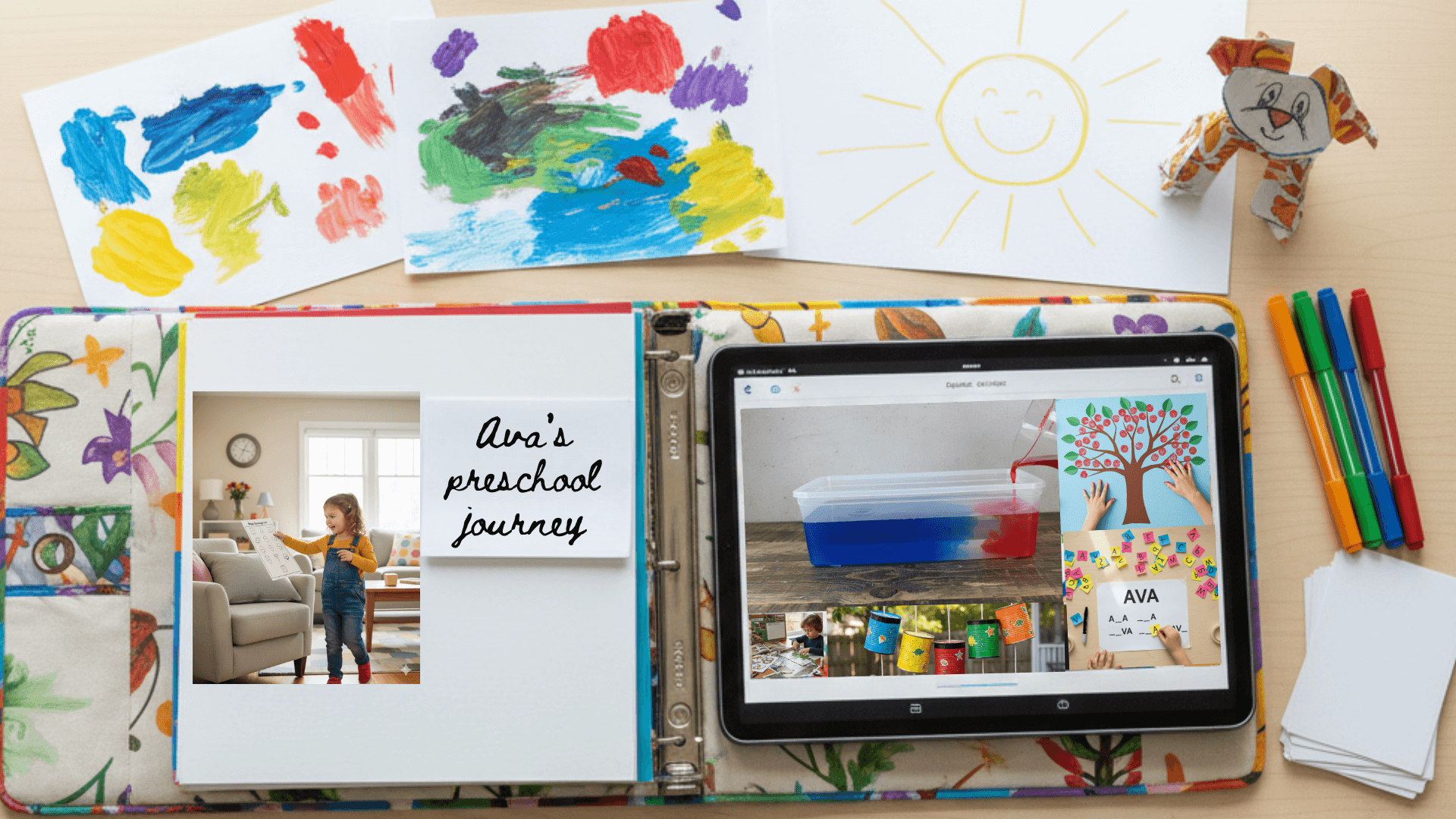 A Preschool Portfolio: Celebrate Your Child’s Growth and Learning Journey