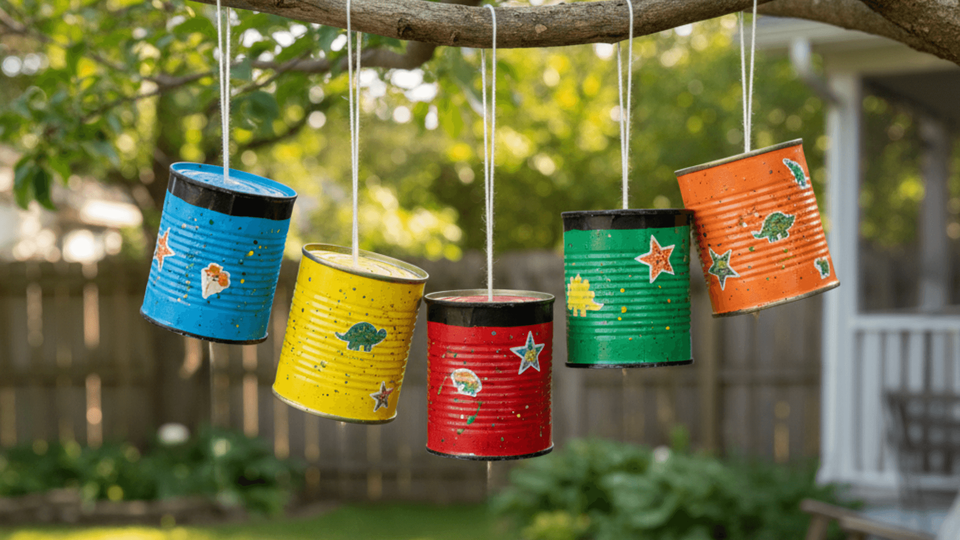 A Recycled Wind Chime: Turn Tin Cans into Music and a Lesson on Recycling