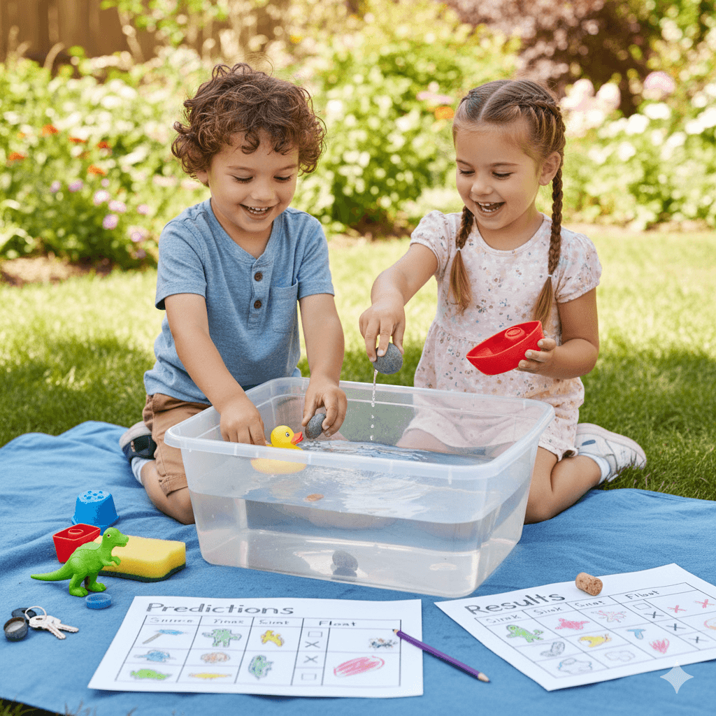 Sink or Float Experiment for Preschoolers: Fun STEM Activity at Home
